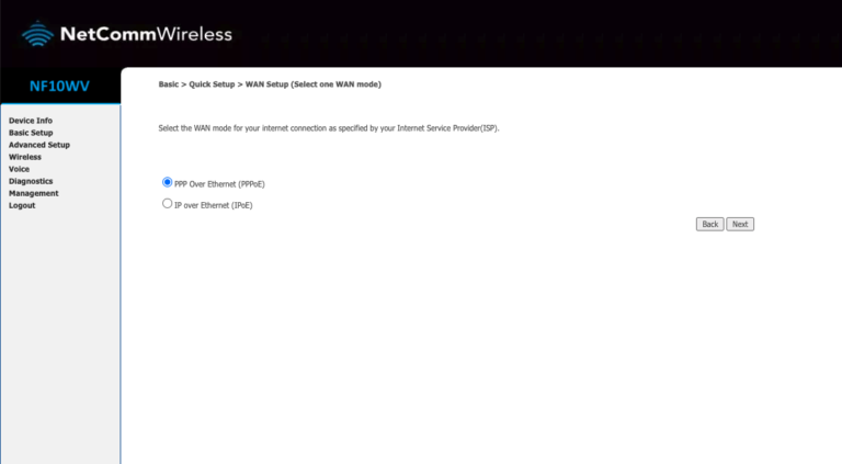 How to setup your NetComm NF10WV modem for nbn