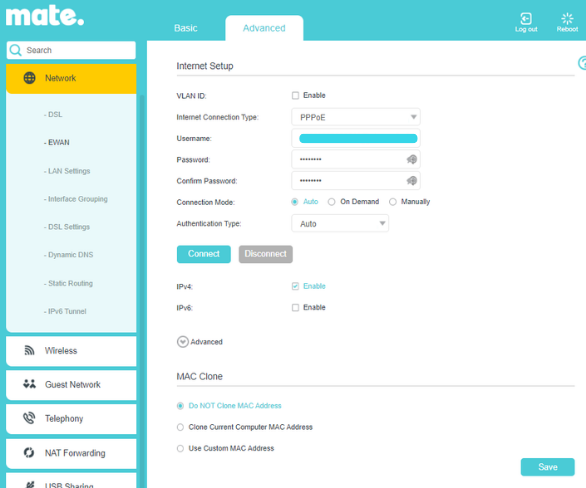 How to setup your TP-Link Archer VR1600v modem for nbn