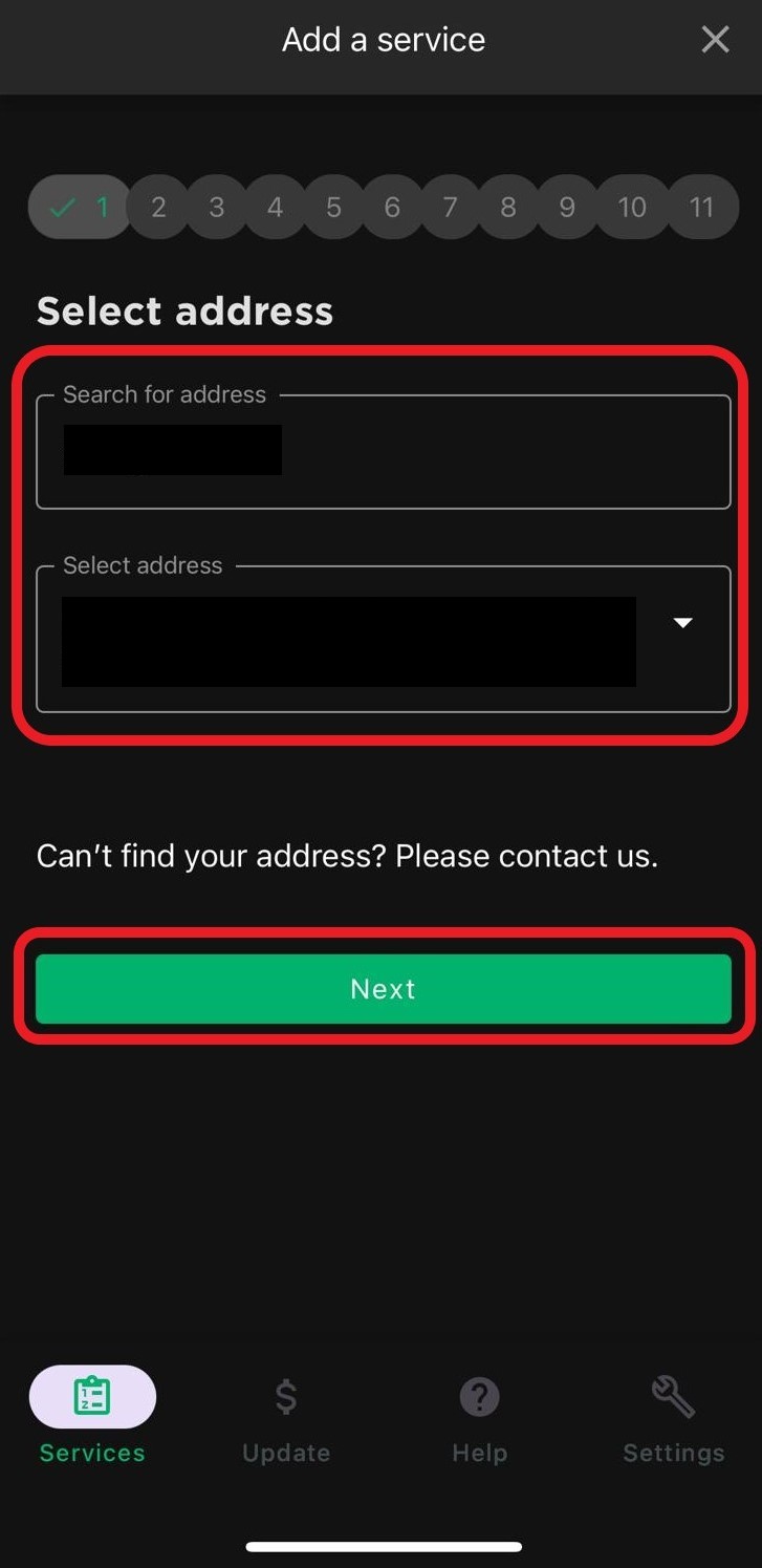 Use our App/Self-Care Portal to Move Address